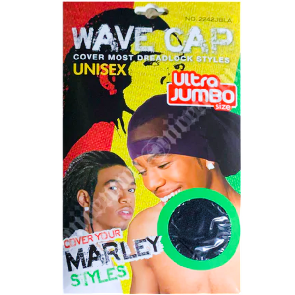 Jumbo Rasta Stocking Wave Hat Cap Reggae Marley Rastafari Dreadlocks F ...