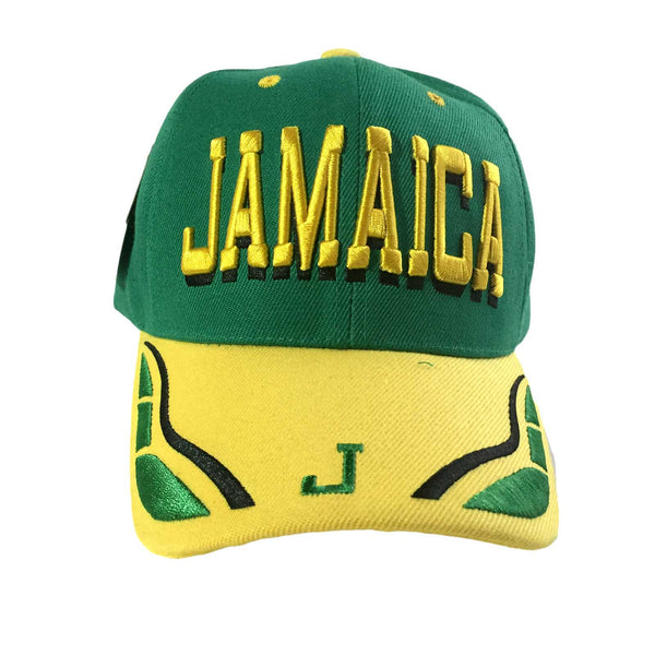 Jamaica Baseball Cap Hat Reggae Kingston Marley Usian Cool Runnings 1 ...