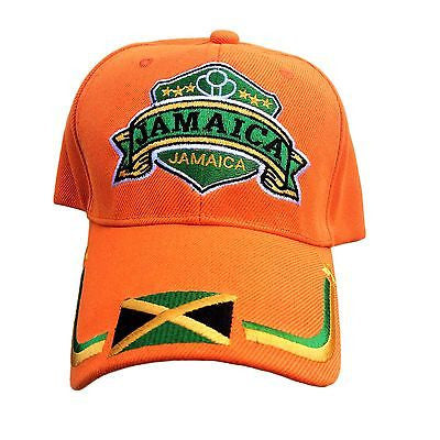 Roots Jamaica Flag Cap Hat Kingston Negril Montego Marley Usain Reggae ...